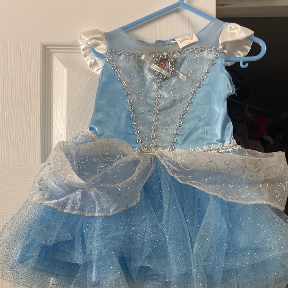 Disney | Costumes | Disney Light Blue Sparkle Princess Costume | Poshmark